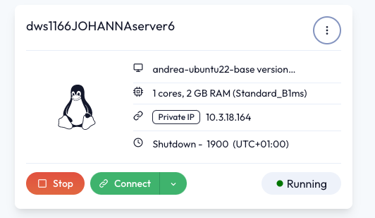 Starting and Stopping VM's Starting and Stopping VM's